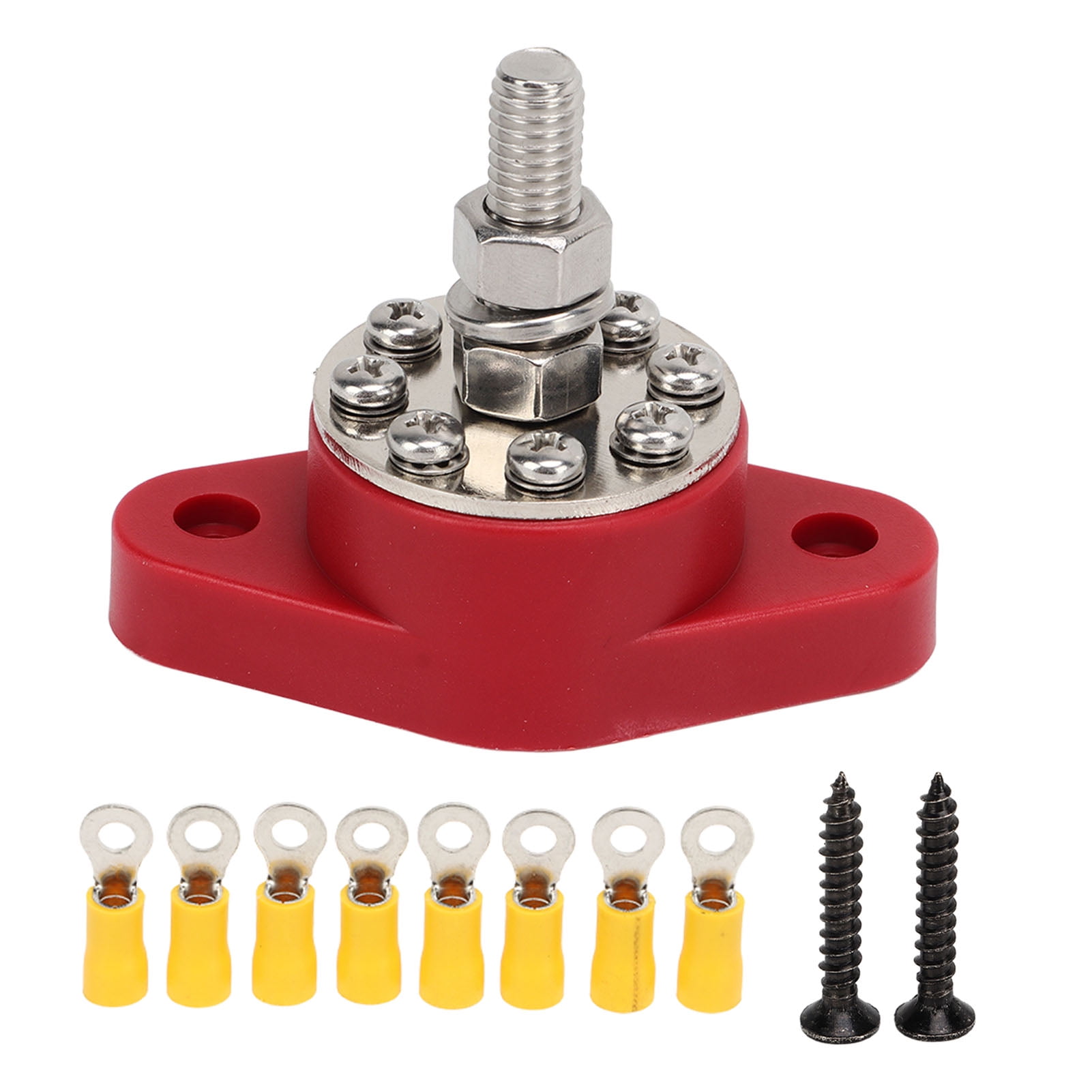 M10 Power Distribution Terminal 3/8in DC 48V 180A Battery Junction Post ...