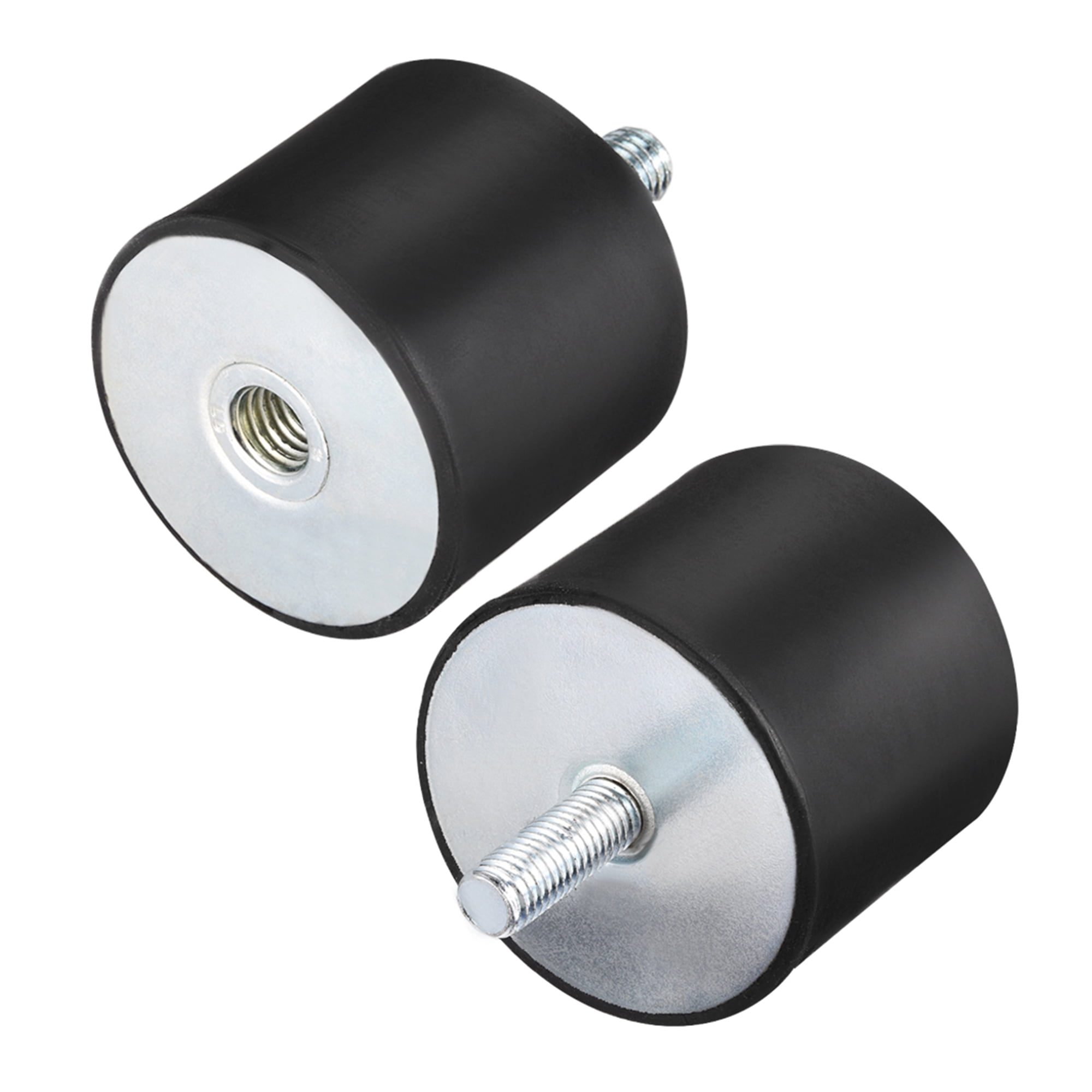 M10 Rubber Shock Absorber Anti Vibration Isolators 50 x 40mm Black ...