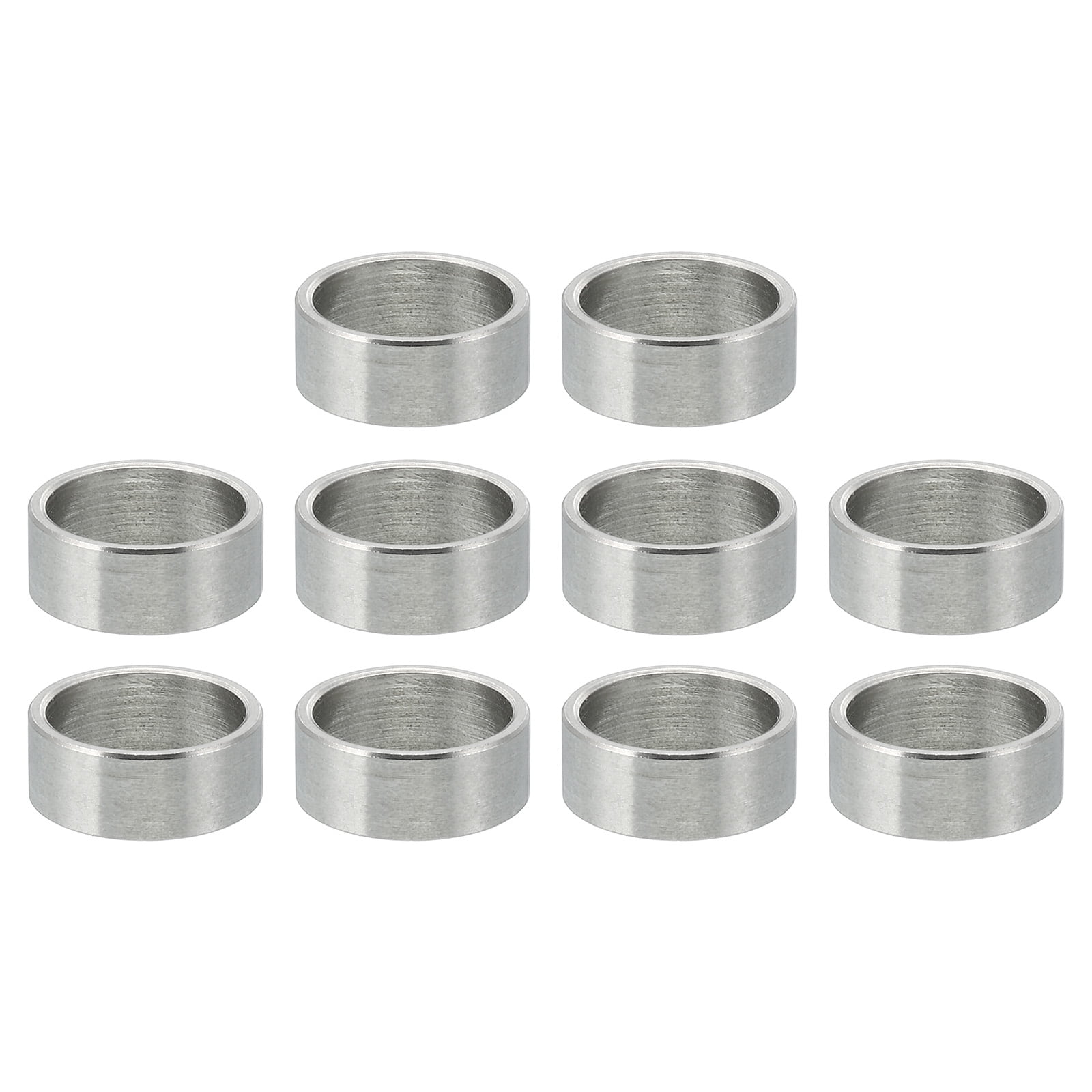 M10 Stainless Steel Spacers, 10 Pcs Metal Spacer Stainless Steel 10.2mm ...