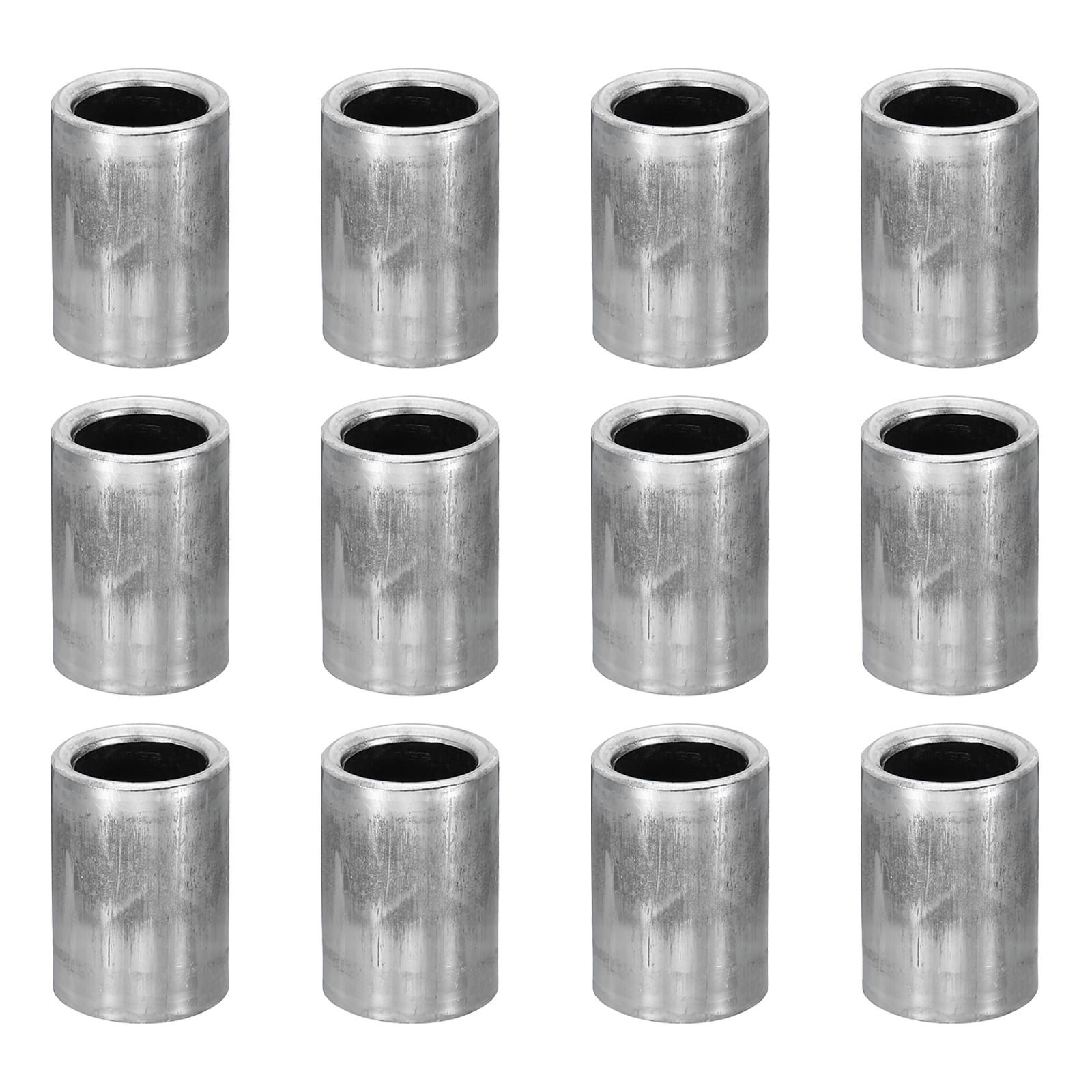 M10 Steel Spacers, 12 Pcs Metal Spacers 10mm ID x 14mm OD x 16mm L ...