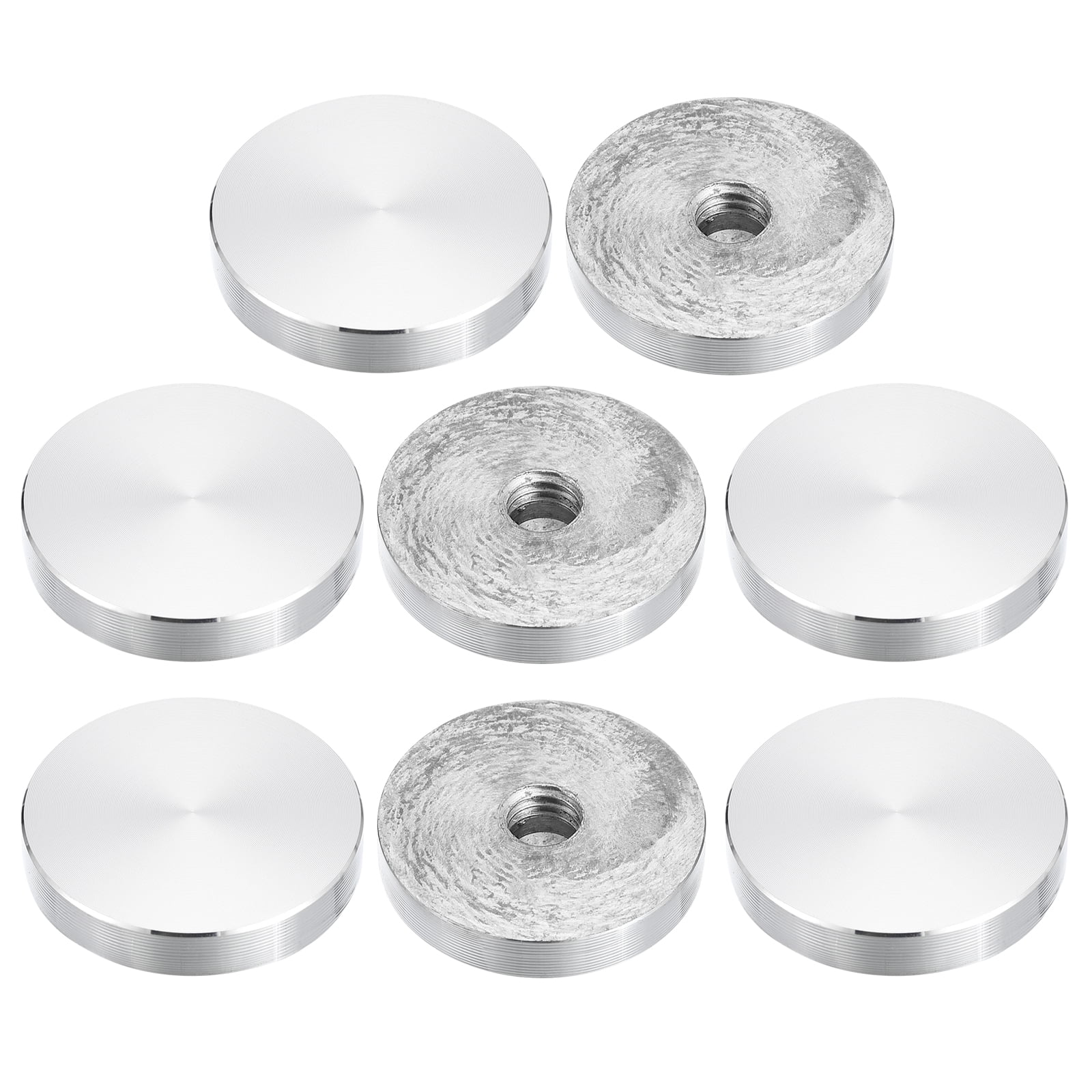 M10 Thread 40mm Diameter Round Shape Aluminum Disc Hardware 8pack ...