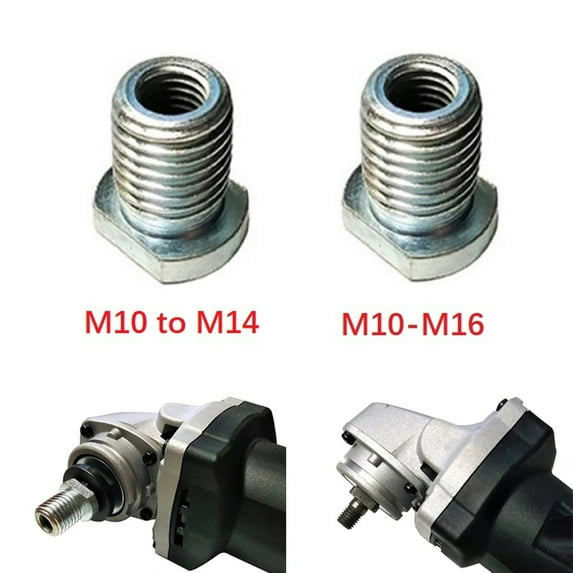 M10 To M14/M16 Thread Converter Connector for Angle Grinder Polishing ...