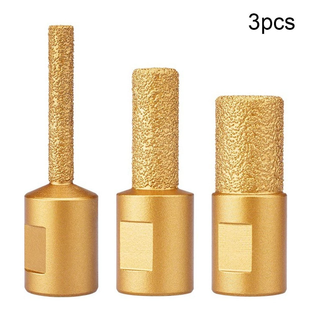 M10 Vacuum Brazed Stone Core Drill Bit Slotting Trimming Tool For Angle ...