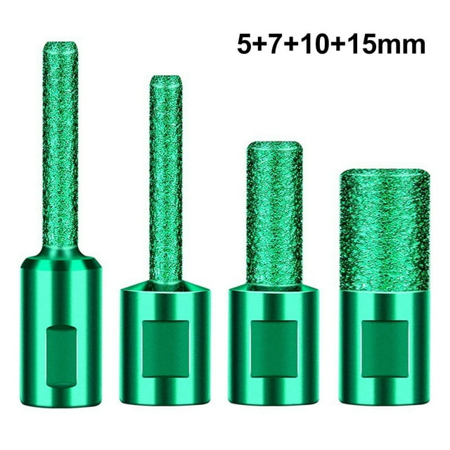 M10 Vacuum Brazed stone Core drill bit slotting Trimming tool Angle ...