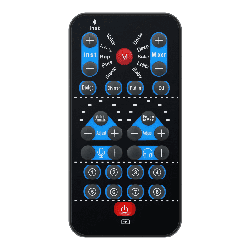 M10 Voice Changer Device Karaoke Function Male Female Voice Switch ...