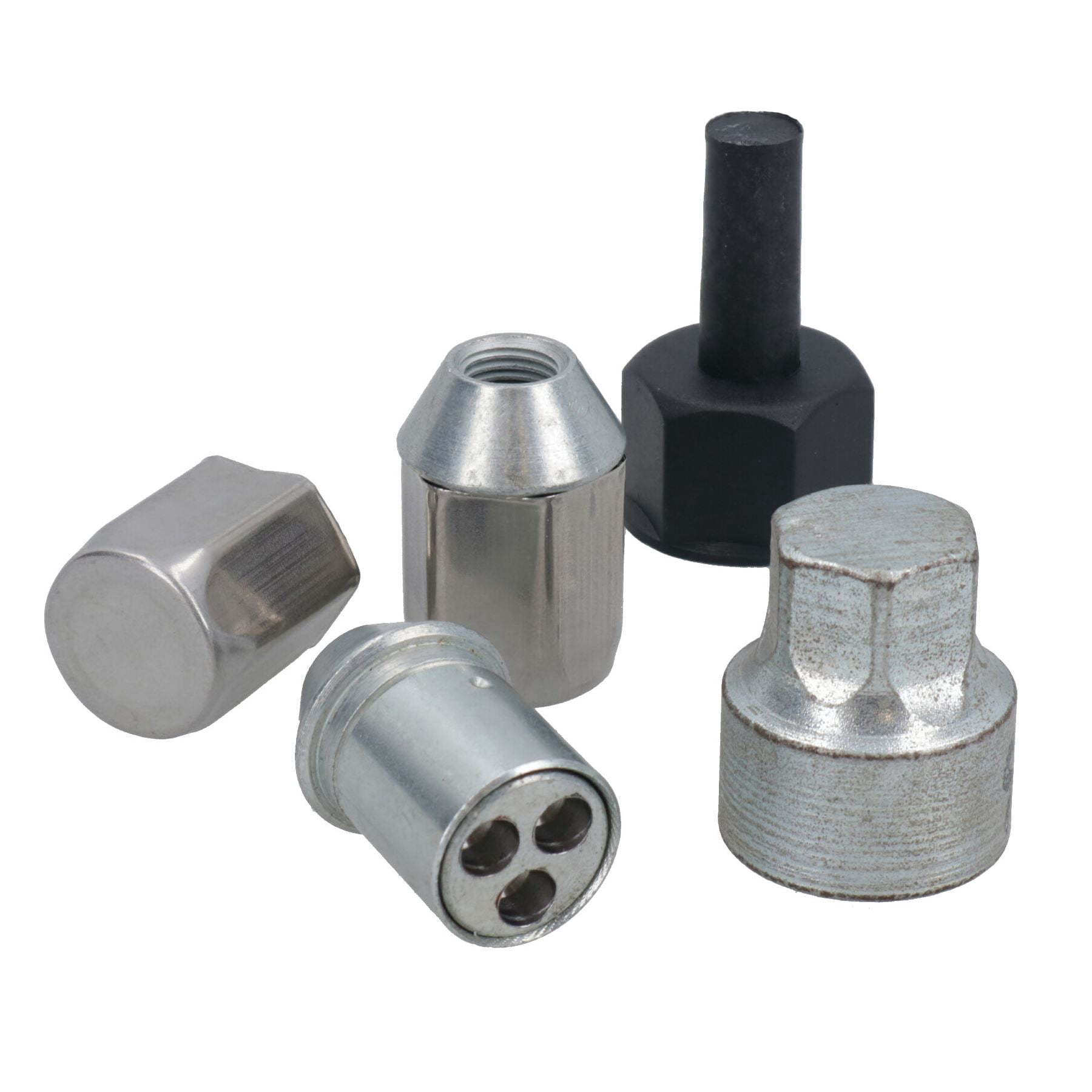 M10 x 1.25 Locking Wheel Nuts Nut For Trailer Caravan Suspension Hubs ...