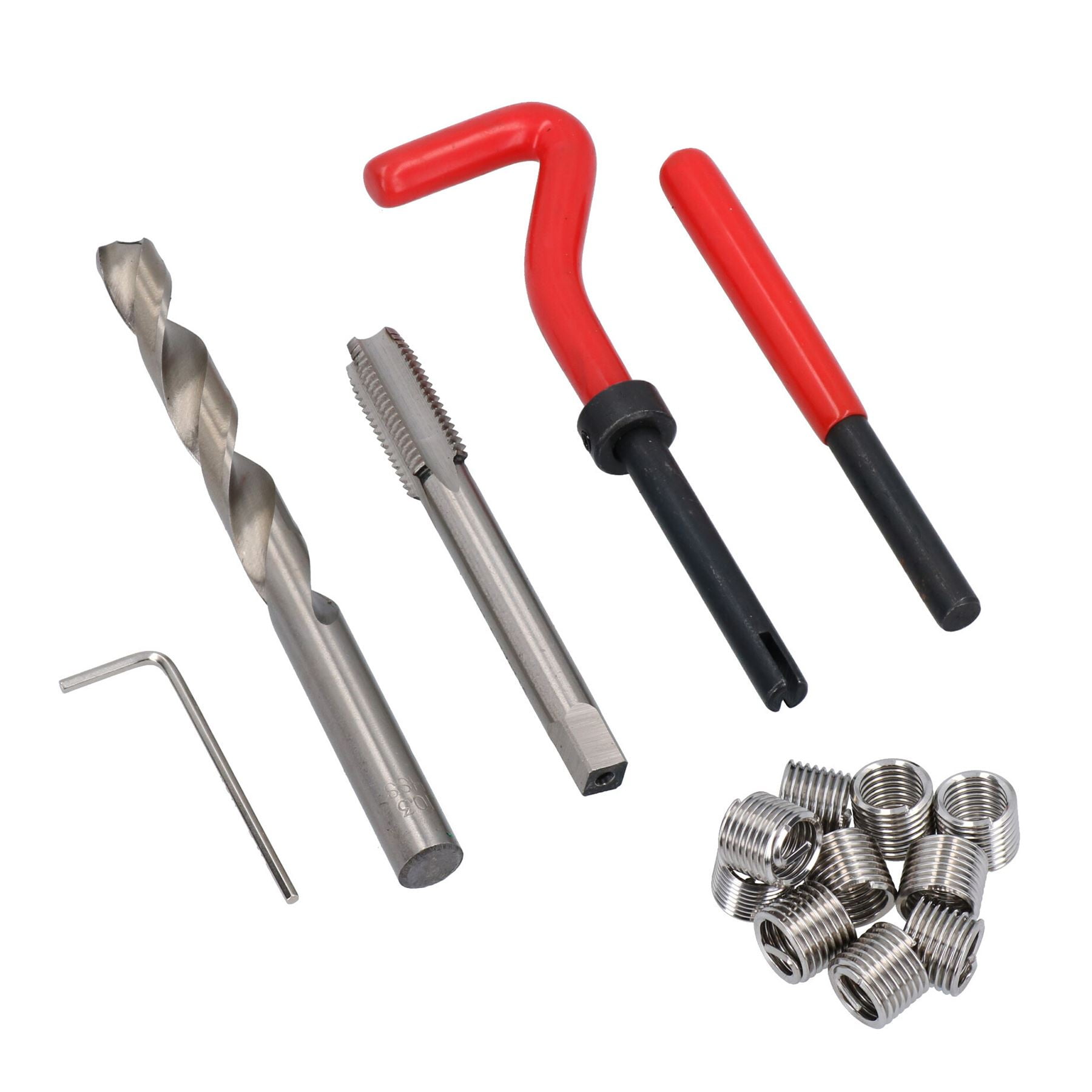 M10 x 1.5mm Thread Tap Repair Cutter kit helicoil 15pc set damaged ...