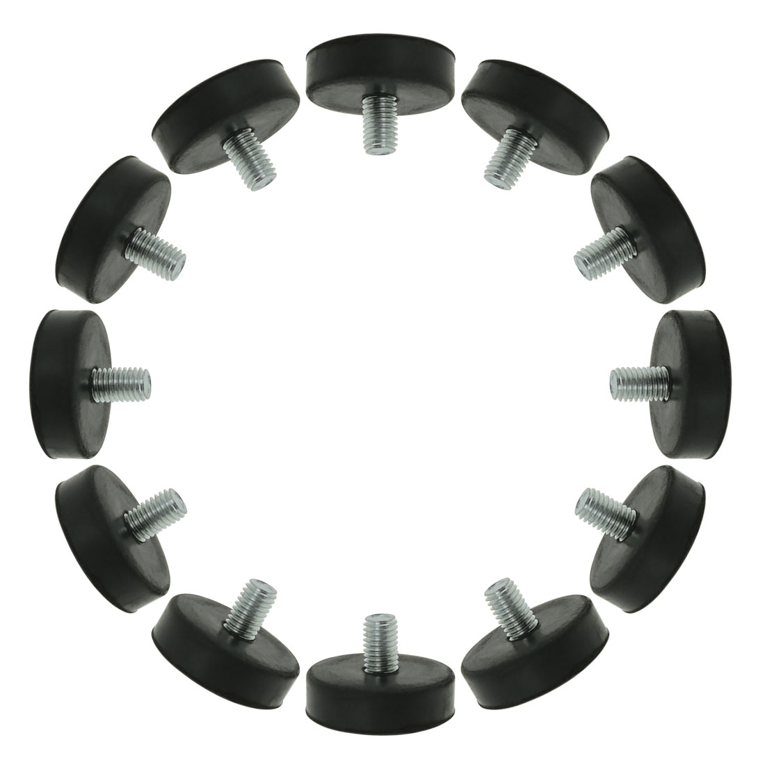 M10 x 15 x 43mm Leveling Feet Adjustable Leveler for Furniture Table ...