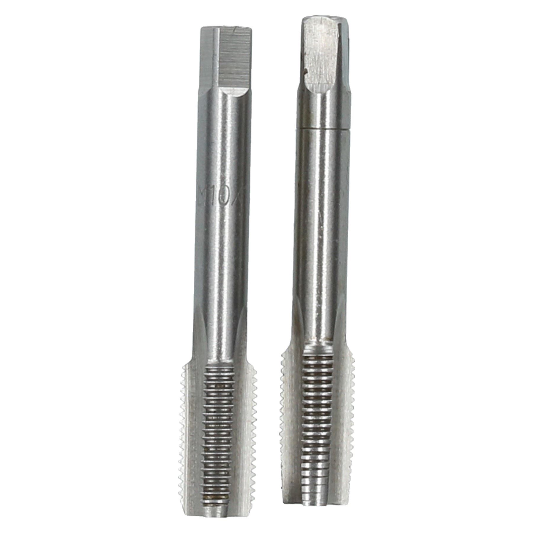 M10 x 1mm Metric Tap Set, Tungsten Steel, Taper and Plug Thread Cutter ...