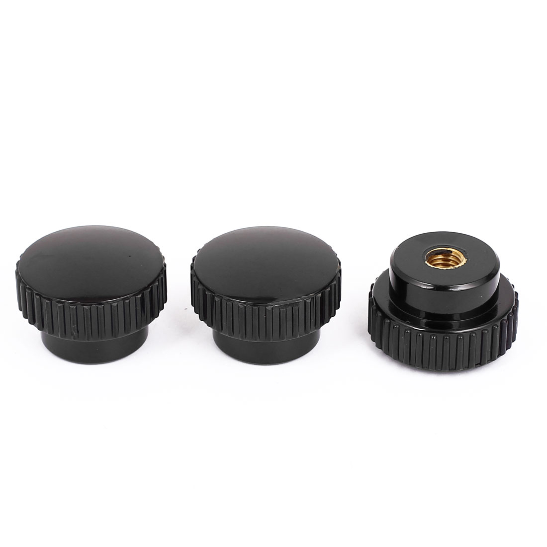 M10 x 40mm Female Thread Plastic Knurled Head Clamping Knob Jig Black ...