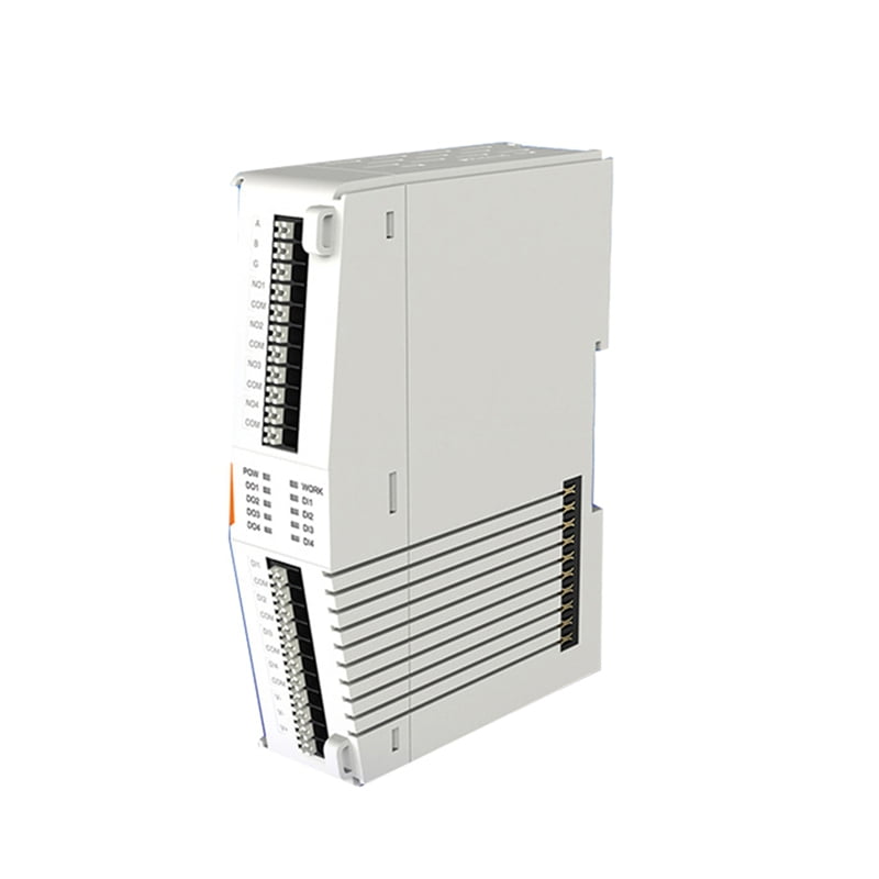 -M100-EAU Industrial Remote IO Gateway 4DI4DO Extender IO Controller ...