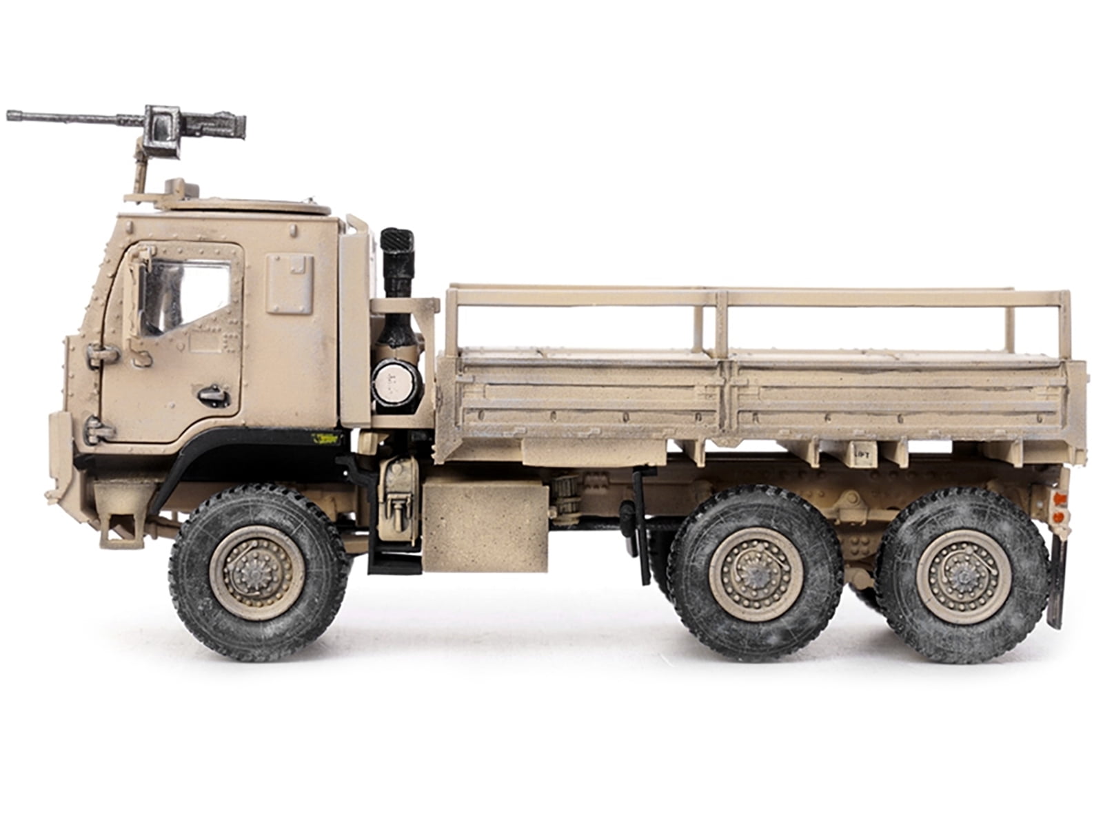 M1083 MTV (Medium Tactical Vehicle) Armored Cab Cargo Truck with Turret ...
