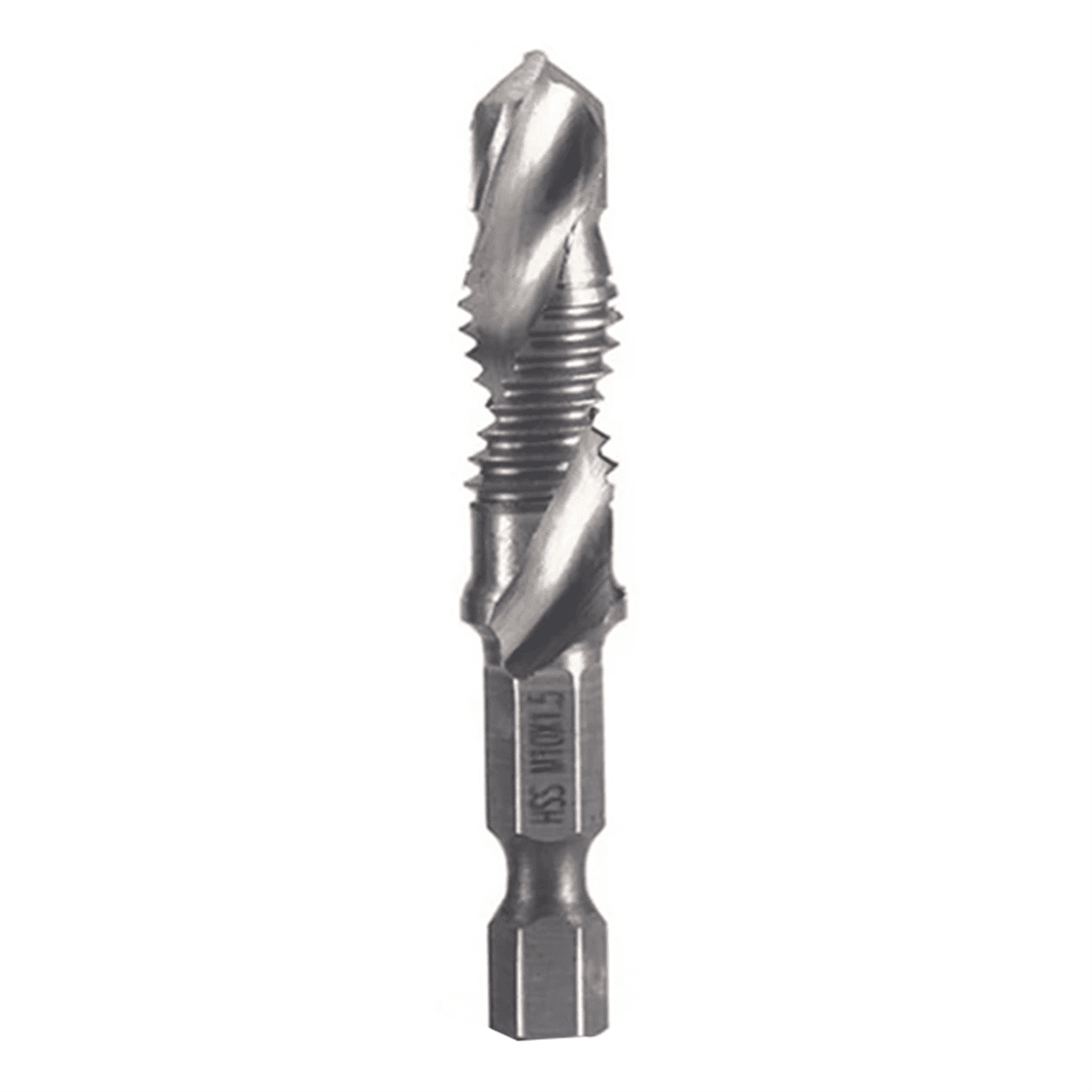 M10x1.5mm High-Speed Steel 4341 Titanium Plated Composite Tap Drill and ...