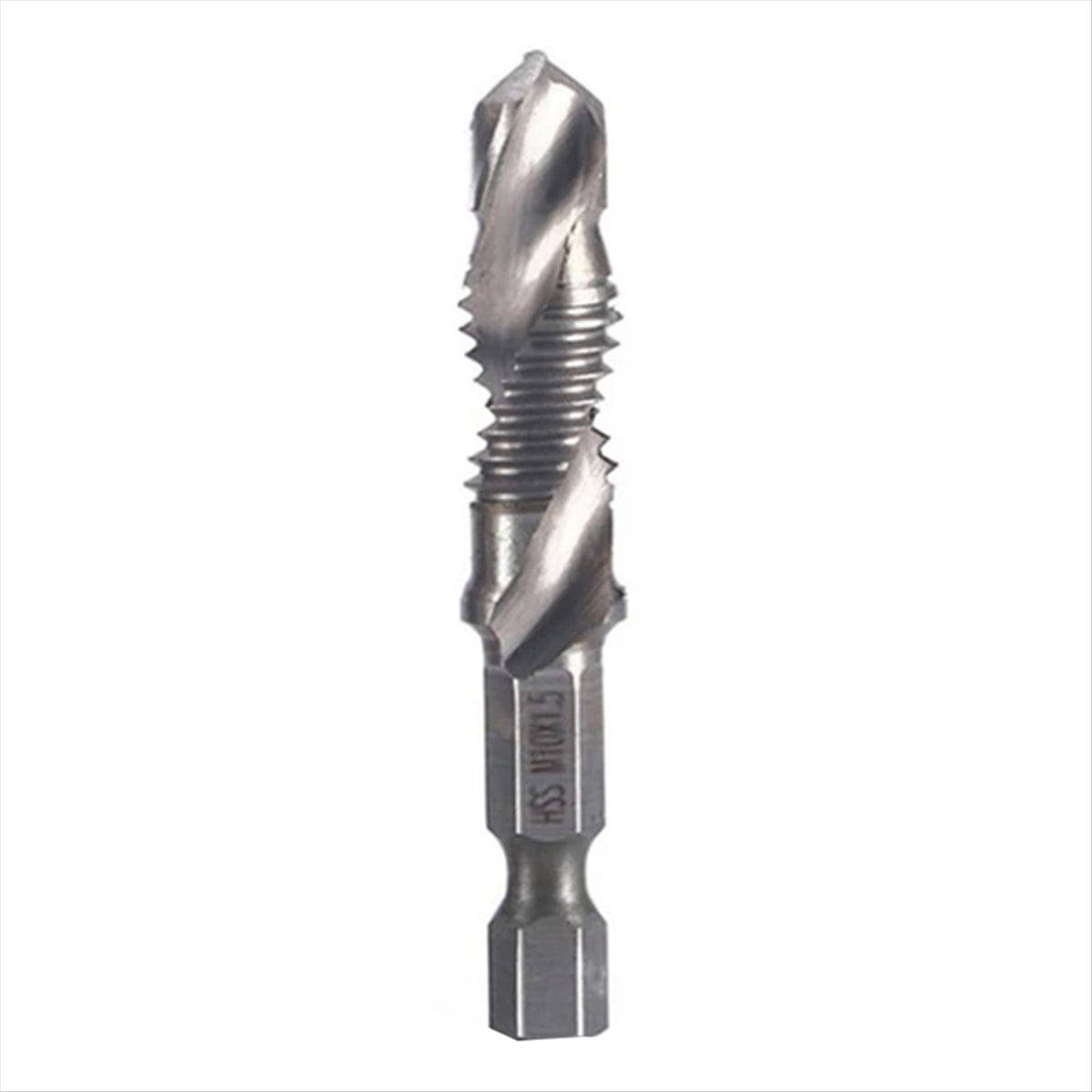 M10x1.5mm High-Speed Steel 4341 Titanium Plated Composite Tap Drill and ...