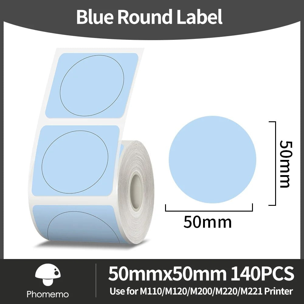 M110/M120/M200/M220/M221 Laser Silver Label Sticker Thermal Label ...