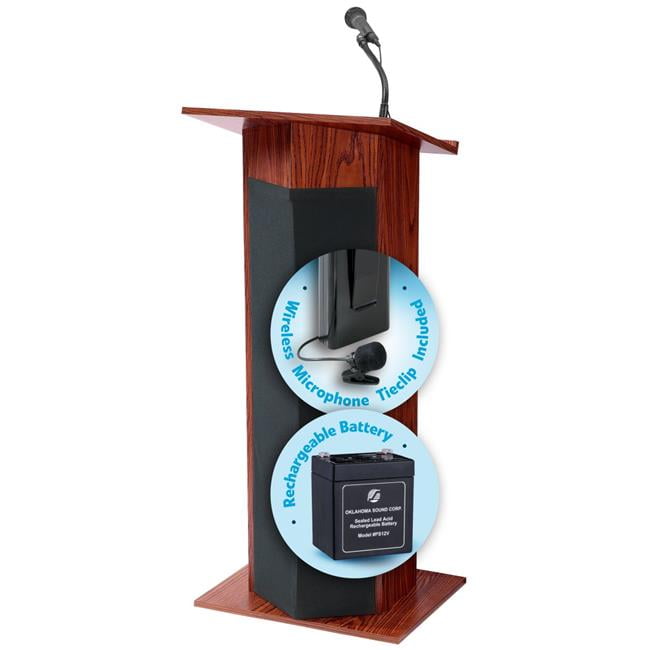 M111PLS-MY-LWM-6 30W The Power Plus Lectern & Rechargeable Battery with ...
