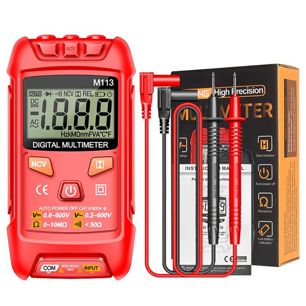M113 1999 High-Precision Mini Multimeter with Automatic Recognition ...