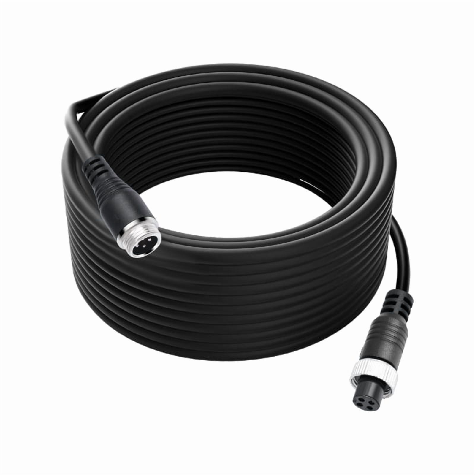 M12 4Pin Male To Female Extension Cable For Truck Reversing Camera ...