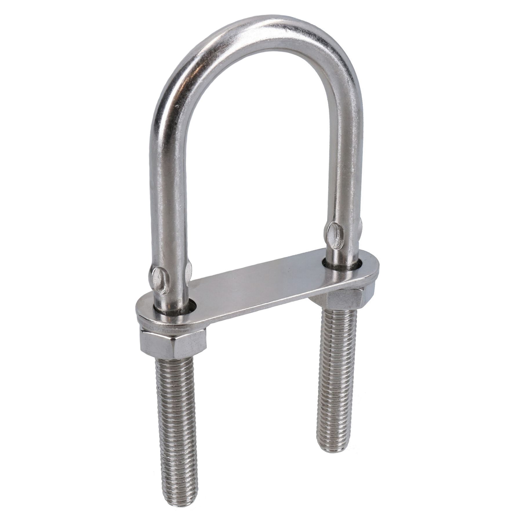 M12 50mm x 140mm U-Bolt / N-Bolt Stainless Steel Marine Grade Boat ...
