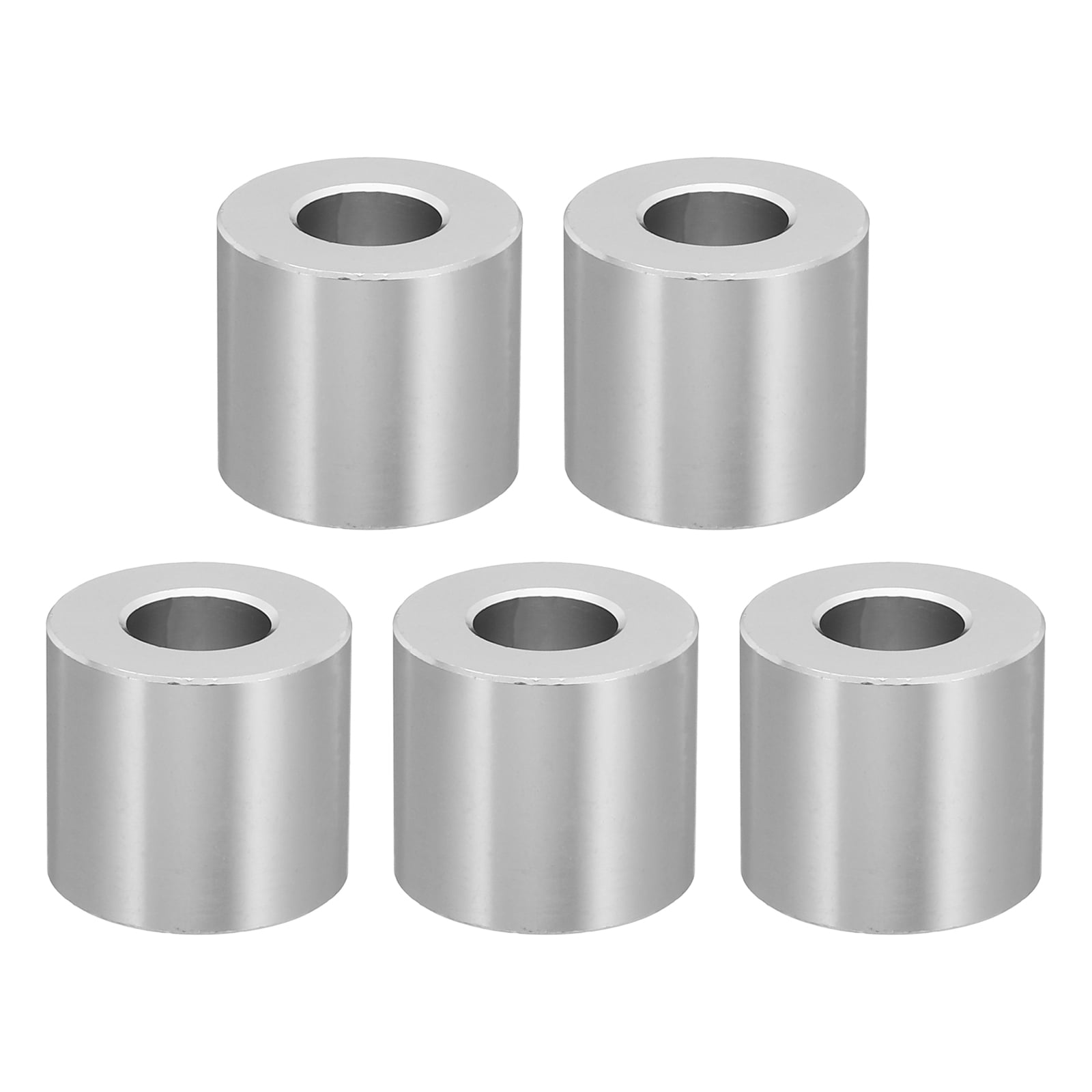 M12 Aluminum Spacer,5 Pcs Metal Spacer Aluminum 1/2"ID X1"OD X3/4"L ...
