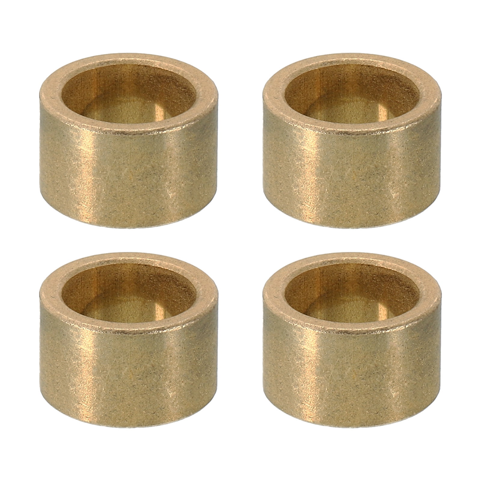 M12 Brass Spacers, 4 Pcs Metal Spacer Brass 12mm ID x 16mm OD x 10mm L ...