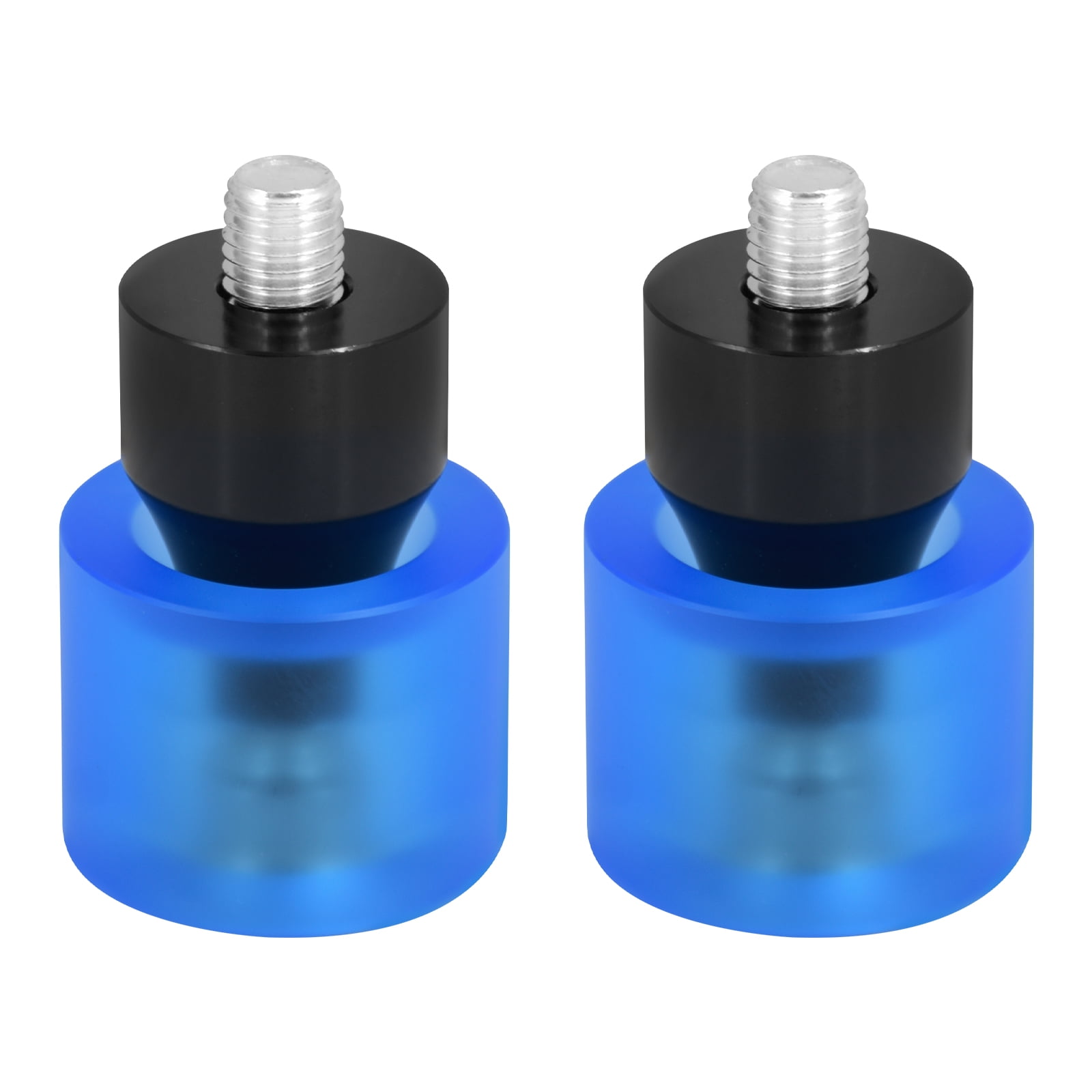 M12 Crash Bar Blue Guard Balls End Bolt Cap Fit For Harley Engine Bag ...