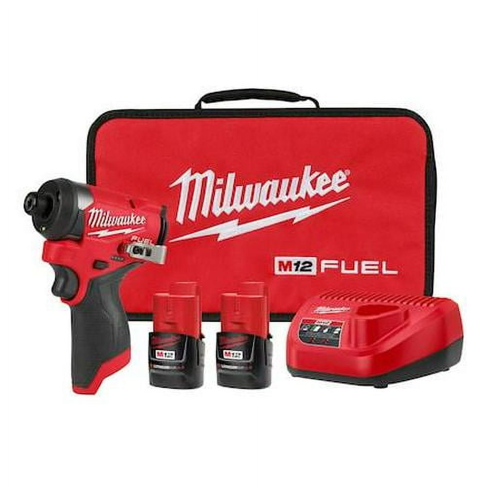 M12 FUEL 1/4 in. Hex Impact Driver Kit - Walmart.com
