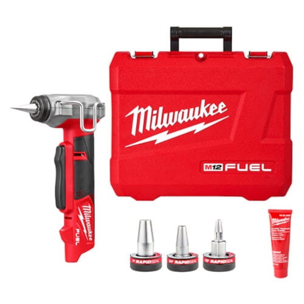 M12 Pro PEX Battery Powered Expander Tool with 1/2 in. - 1 in. RAPID ...