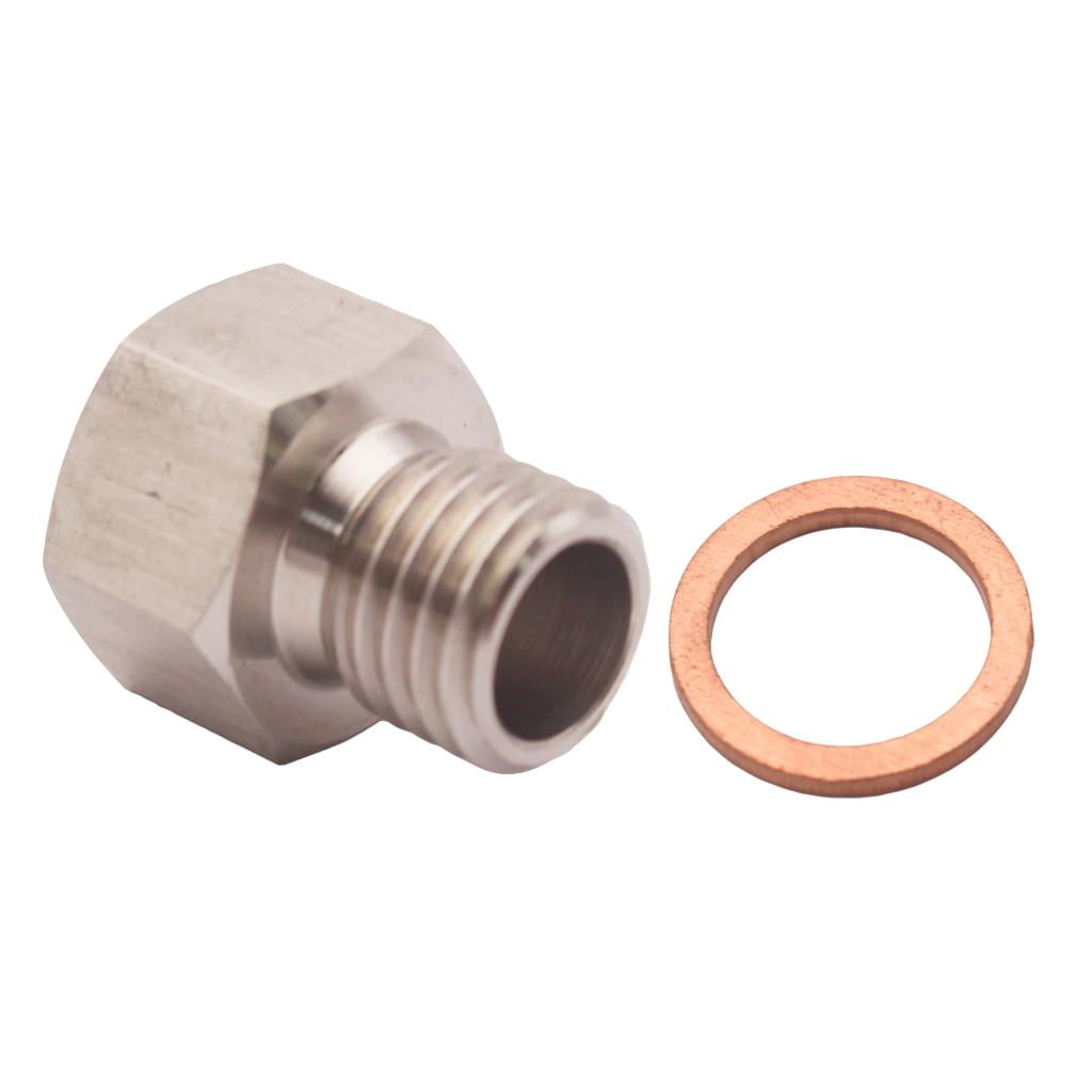 M12 X 1.75 male to 1/8 "NPT female adapter, 12mm brass fitting ...