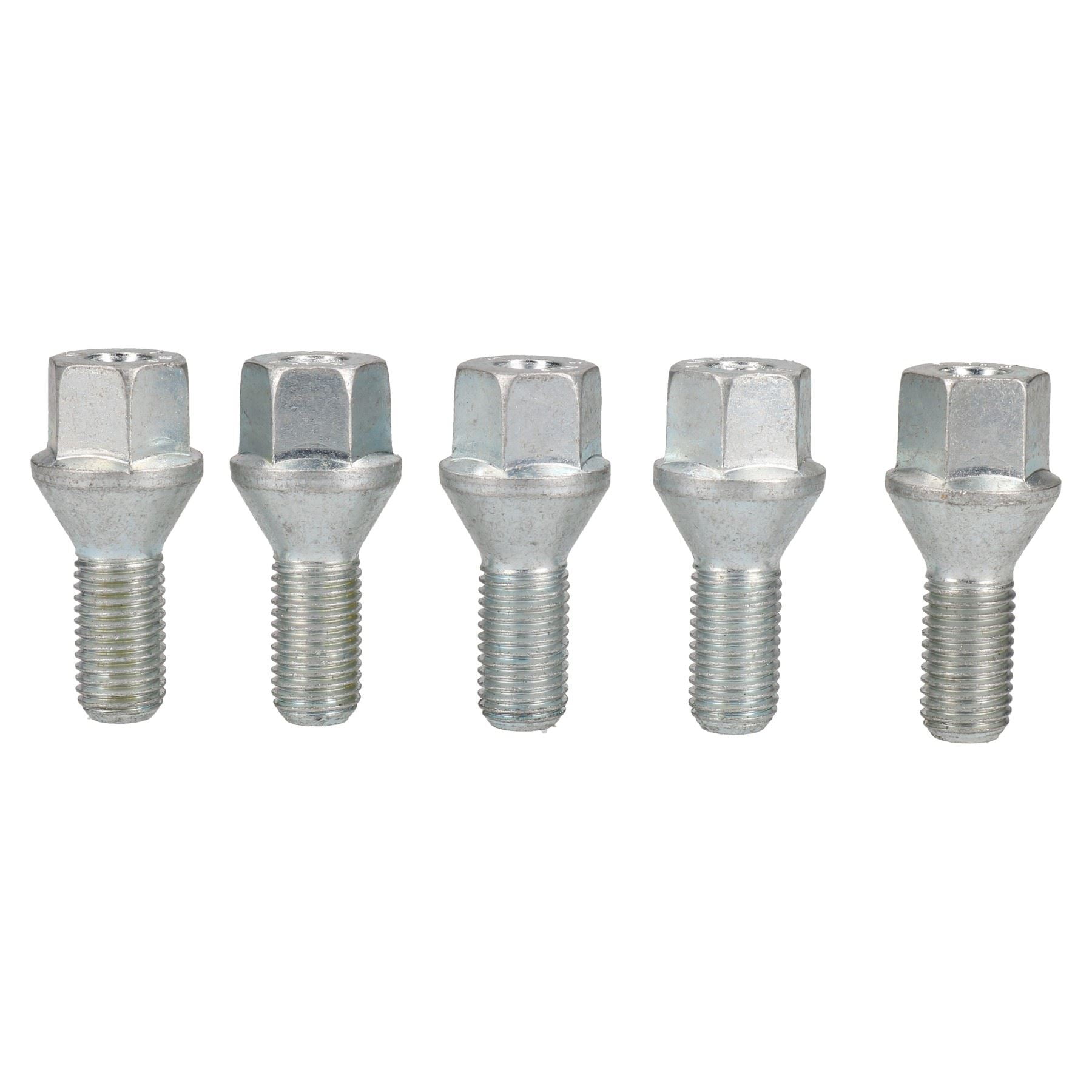 M12 x 1.5 Replacement Wheel Bolts Conical for Trailer Hubs Hub Pack of 5 - Walmart.com