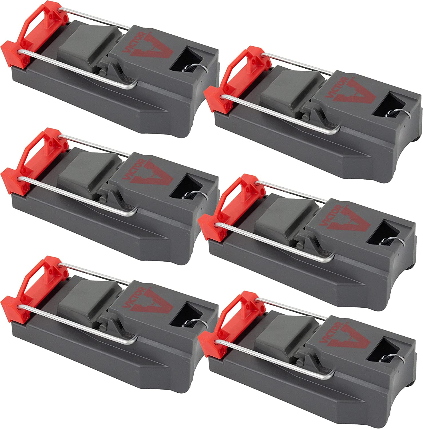 M123SSR Quick-Kill Easy Set Mouse Trap 6 Reusable Mouse Traps - Walmart.com