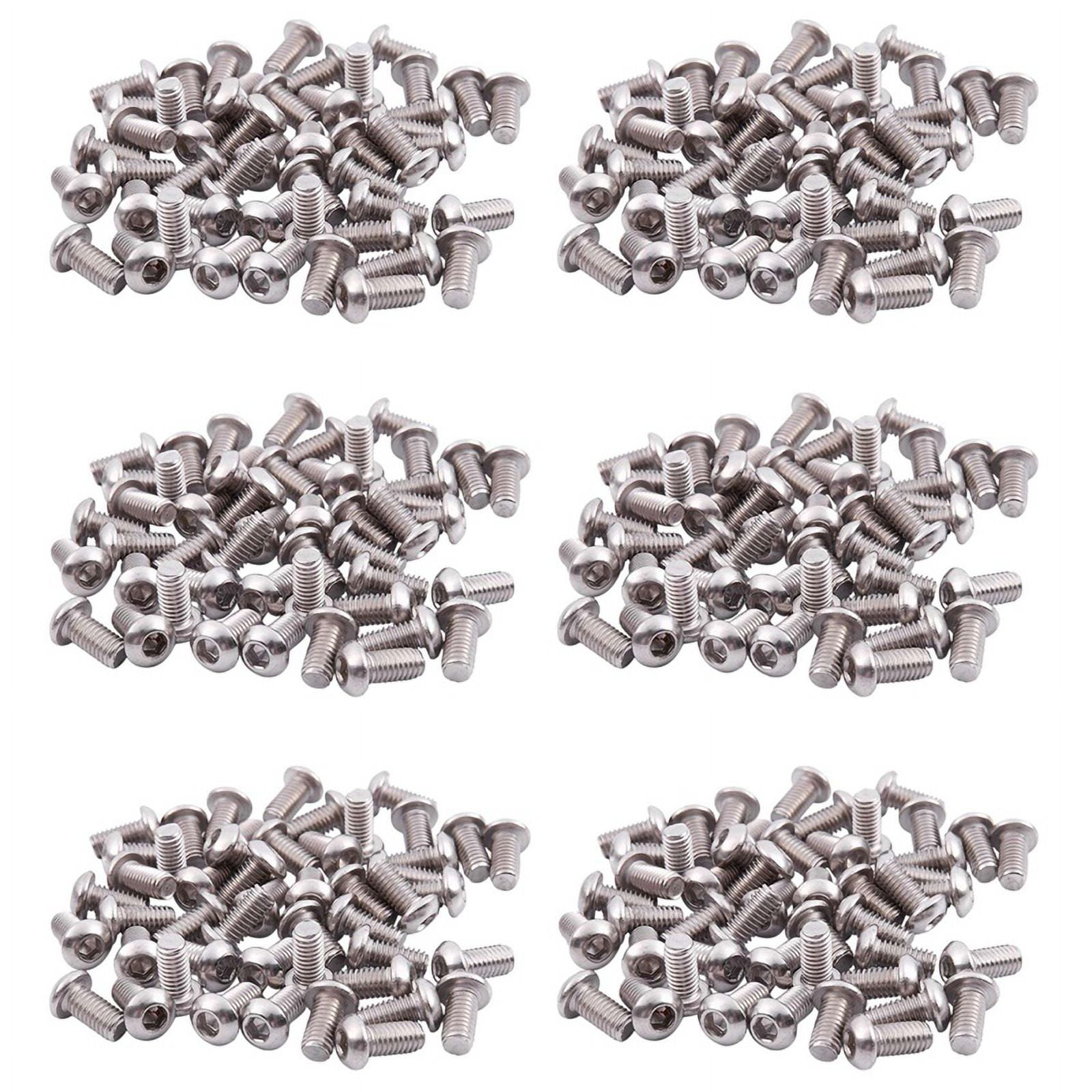 M12mm Stainless Steel Hex Socket Button Screws 300 Pcs - Walmart.com