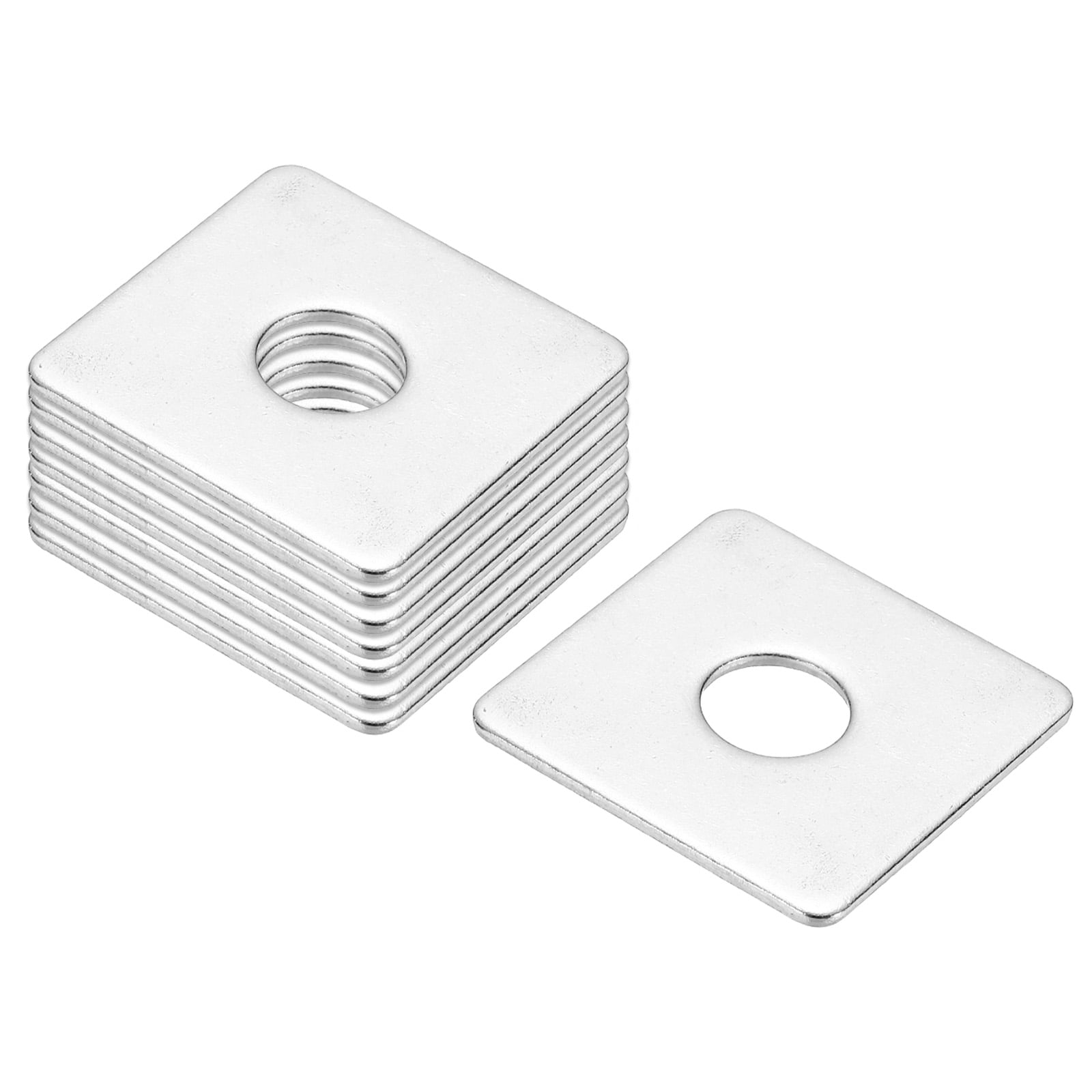 M12x40x2mm Square Washers, 8pcs Square Plate Washers Square Strut ...