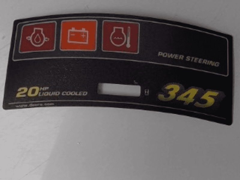 M136160 LABEL fits JOHN DEERE (New OEM) - Walmart.com