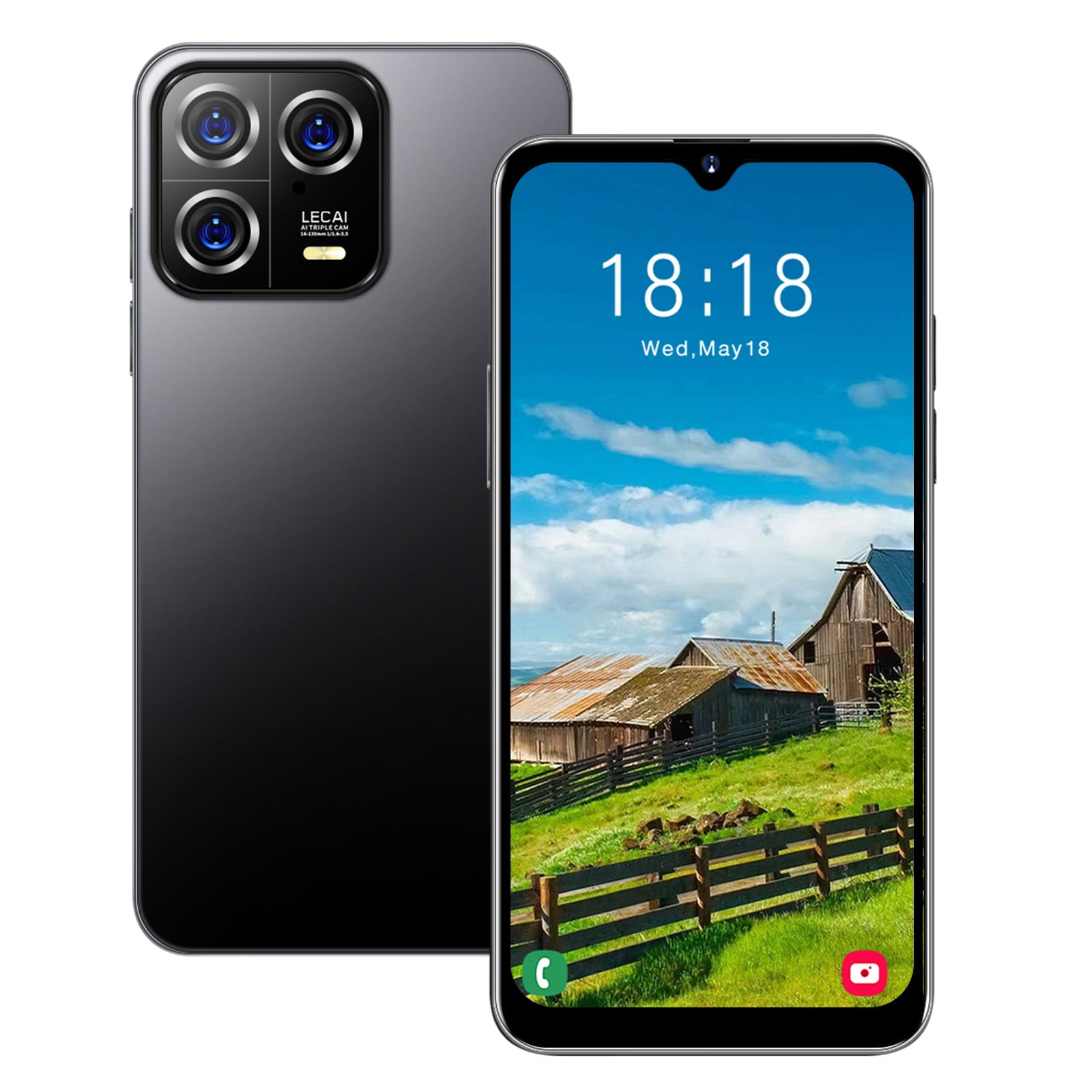 M13Pro Smartphone Android 8.1Telephone Cellphone 6.5 Inch 3G ...