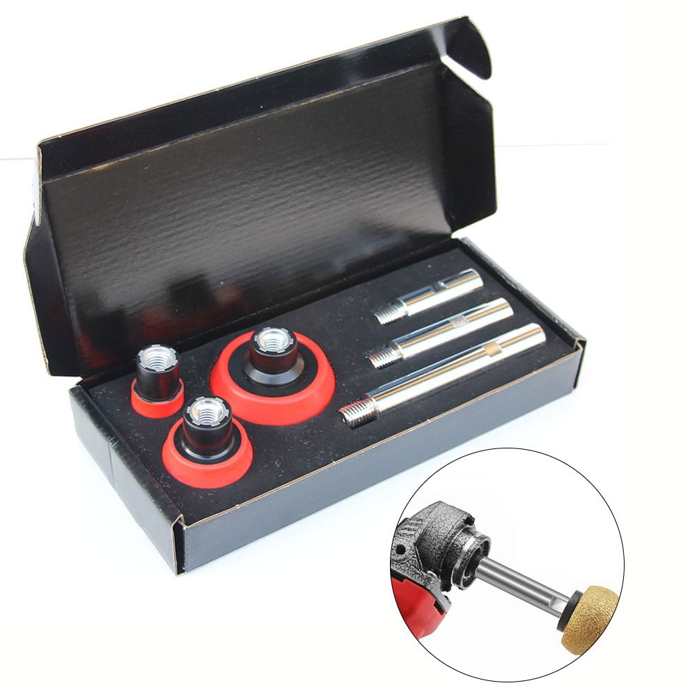 M14 75/100/140mm Thread Adapter Extension Shafts Backing Pad Polishing ...