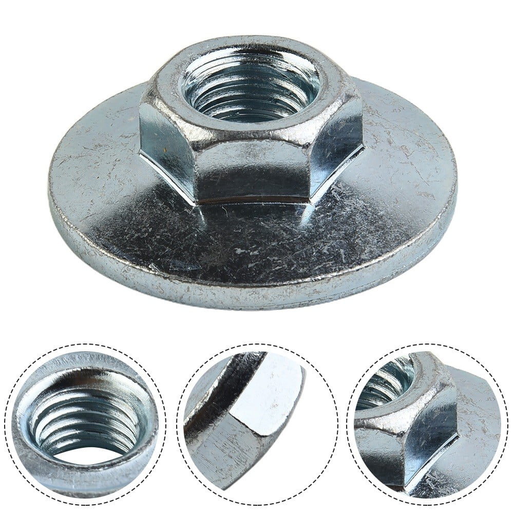 M14 Angle Grinder Disc Quick Change Locking Flange Nut Quick Release Hexagon - Walmart.com