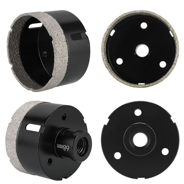 M14 Thread Dry Vacuum Brazed Diamond Drill Core Bit Ceramic Tile Stone ...