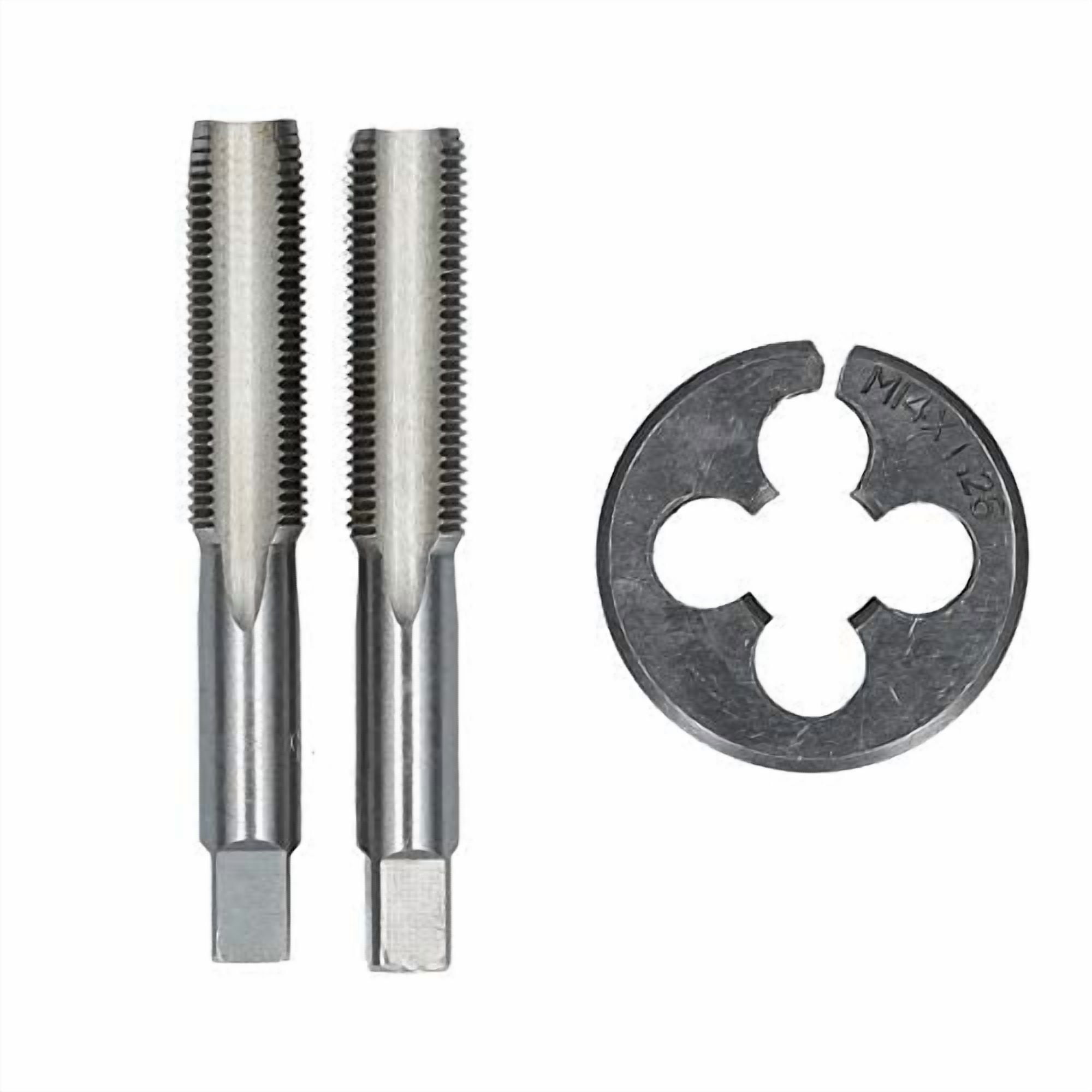 M14 x 1.25mm Metric Tap and Die Tungsten Steel Taper and Plug TD007 ...
