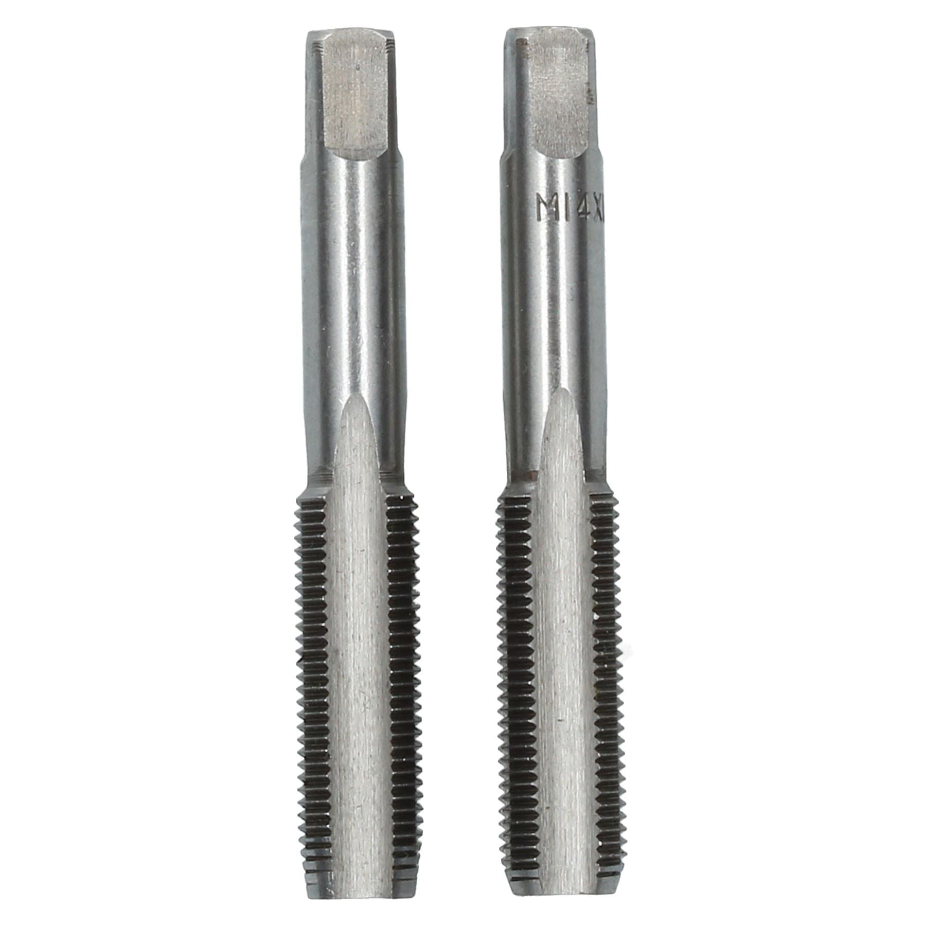 M14 x 1.5mm Metric Tap Set, Tungsten Steel, Taper and Plug Thread ...