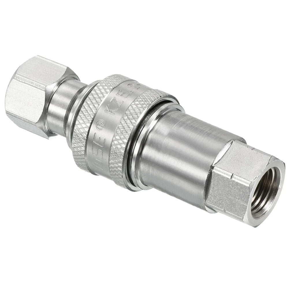 M14x1.5mm Hydraulic Quick Connector Coupler Carbon Steel Socket Female ...