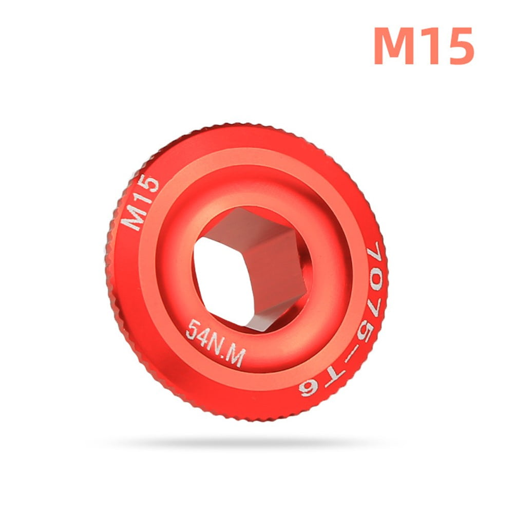 M15/18/19/20 Crank Fixing Bolt Cover Crankset Screws Cap - Walmart.com
