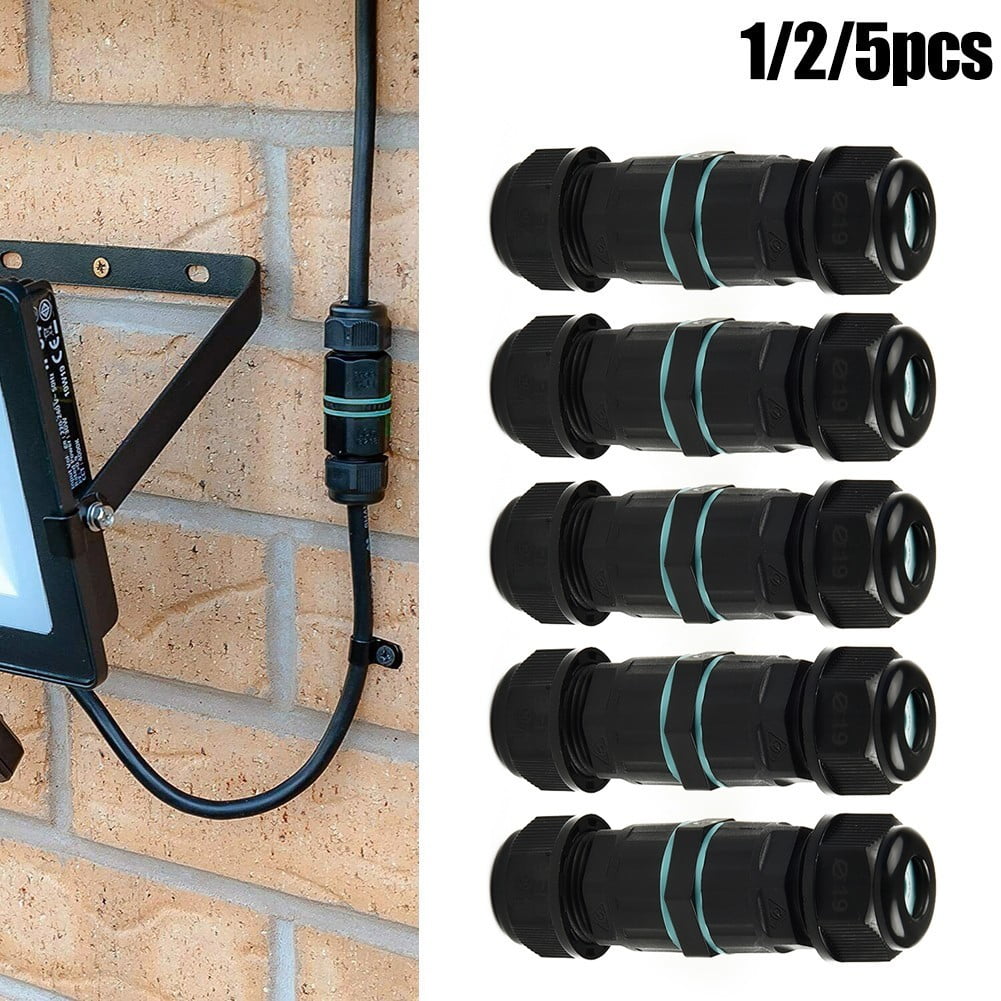 M16 3-Pin Waterproof Junction Box IP68 Cable Gland Connector for ...