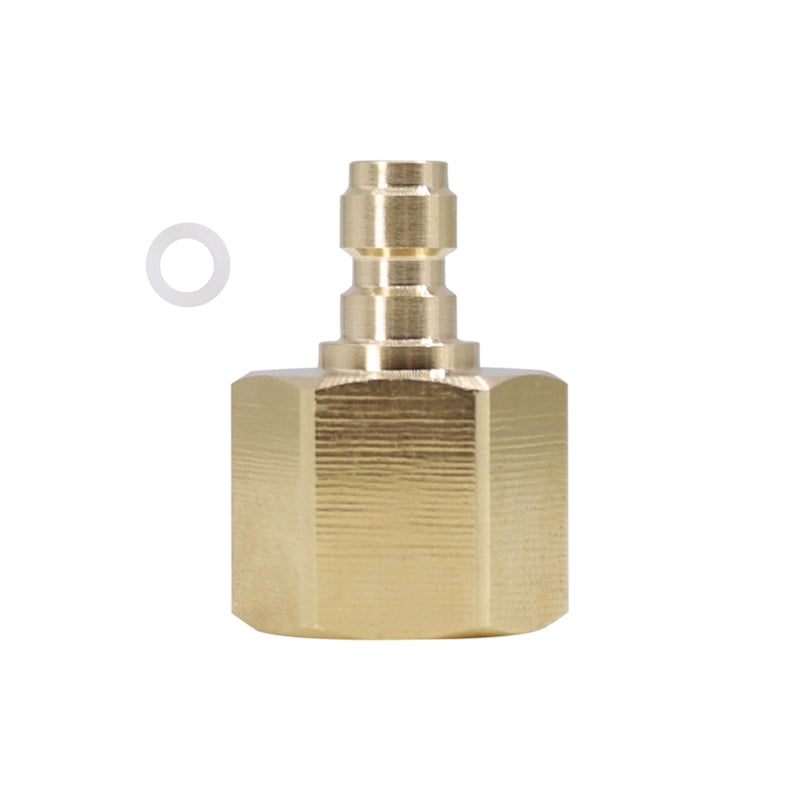 M16 Fill Adaptor Nipple Copper Quick Coupler Connector 8mm Disconnect ...