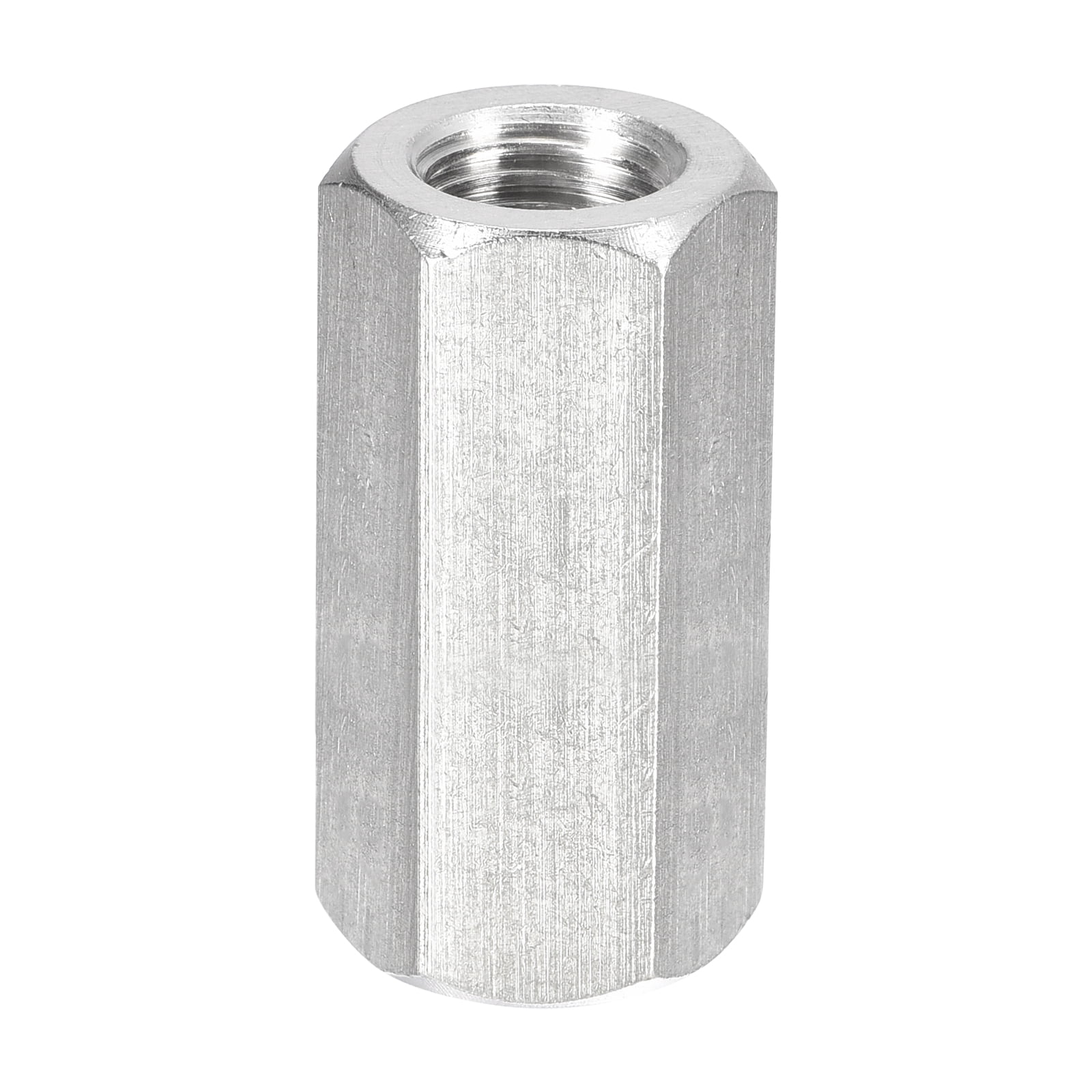 M16 x 2-Pitch 50mm Length Coupling Nuts, 1 Pack 304 Stainless Steel ...