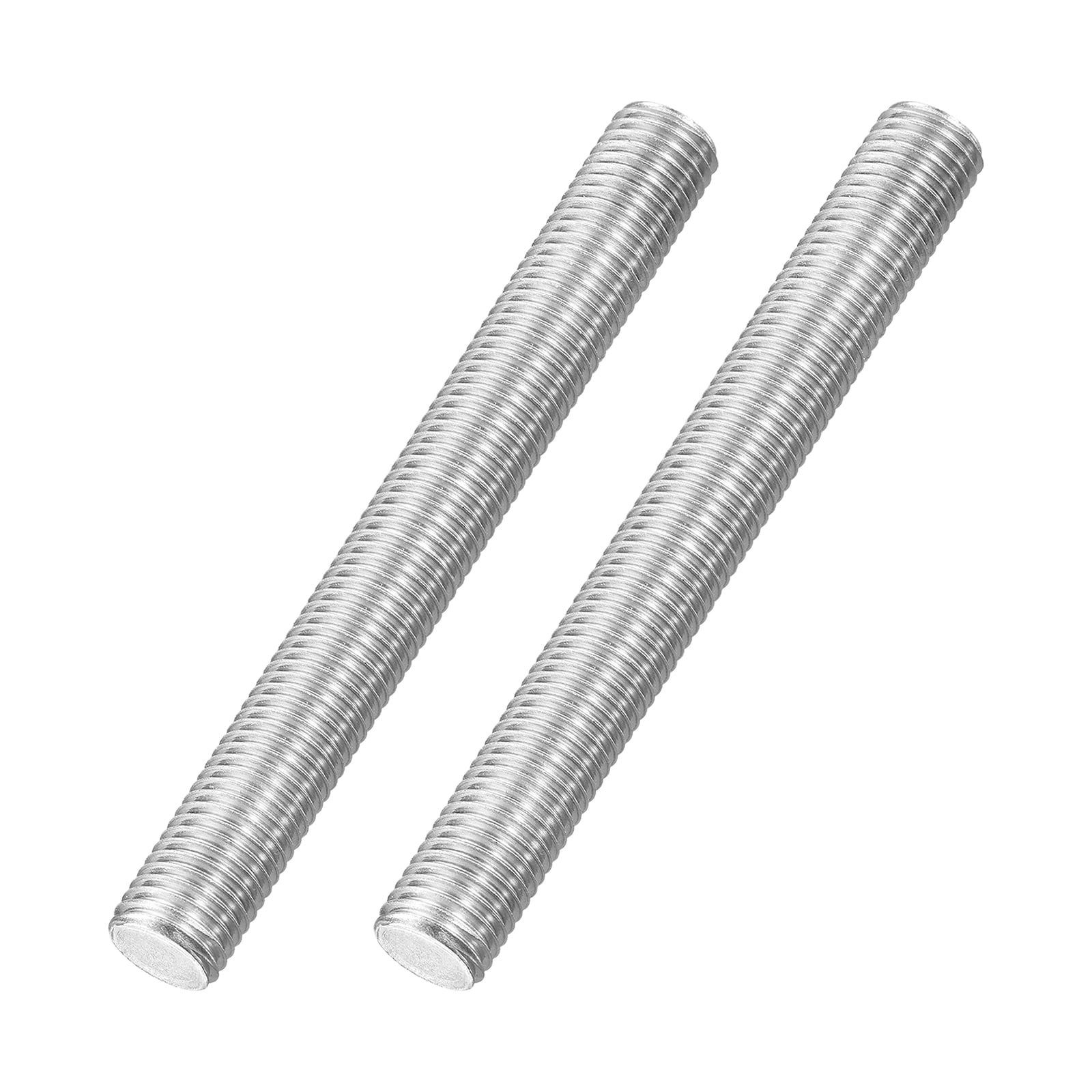 M16x140mm Fully Threaded Rod, 2Pcs 316 Stainless Steel 2 Pitch Threaded ...