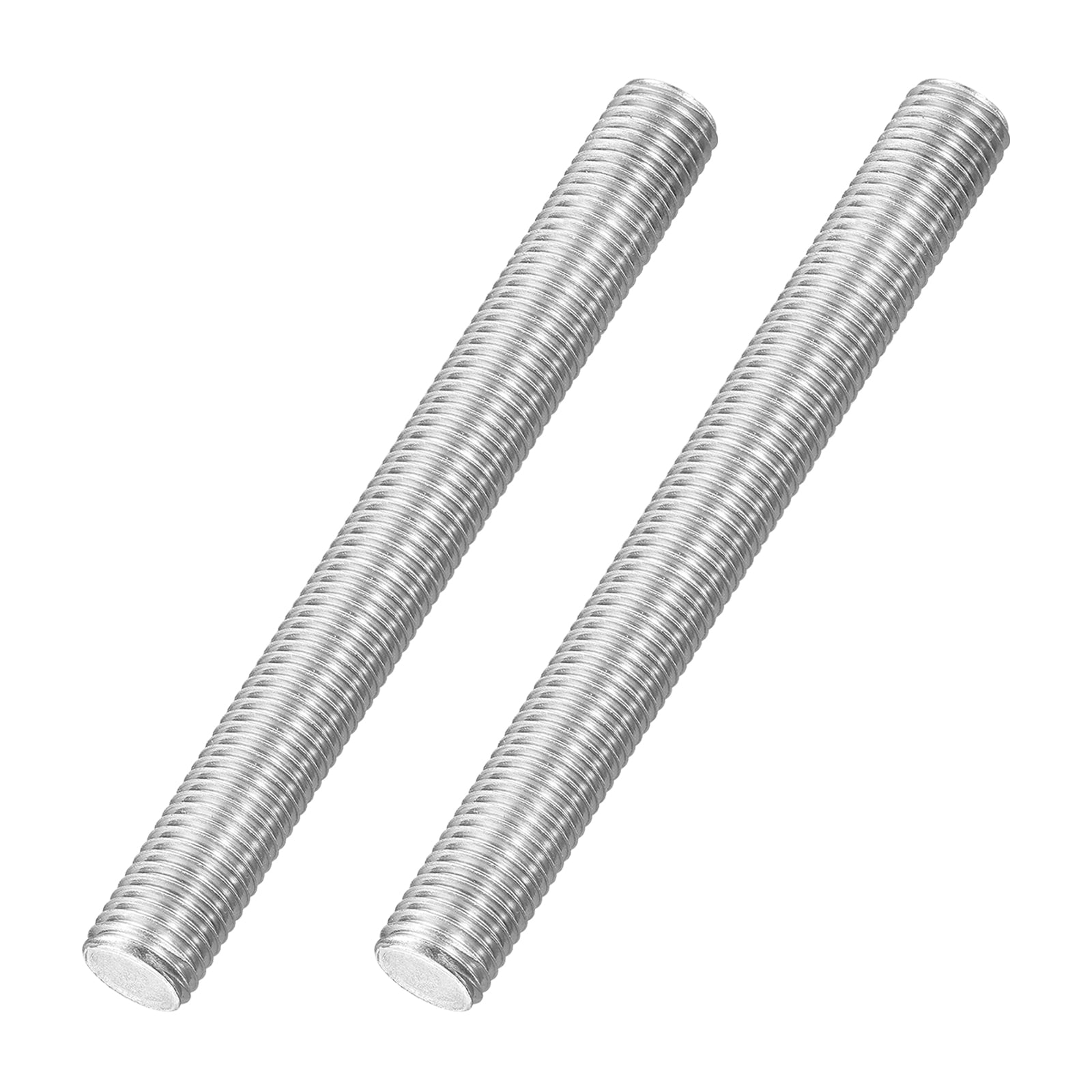 M16x150mm Fully Threaded Rod, 2Pcs 316 Stainless Steel 2 Pitch Threaded ...