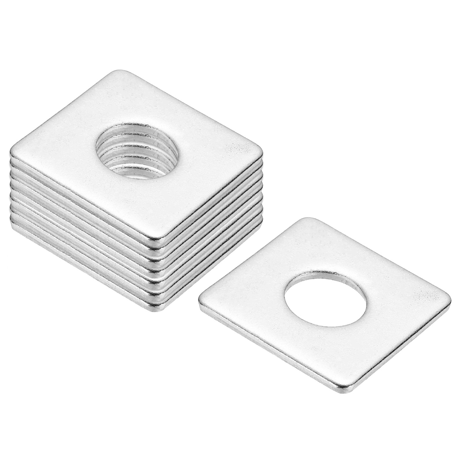 M16x40x3mm Square Washers, 8pcs Square Plate Washers Square Strut ...