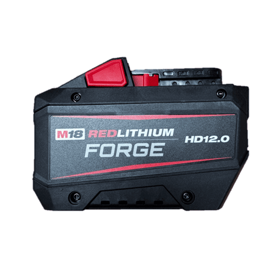 Milwaukee M18 REDLITHIUM FORGE HD12.0 Battery Pack, 18V High Output, Fast Charging, Durable ...