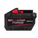 MILWAUKEE M18 REDLITHIUM LI-ION BATTERY 12 AH FORGE HD12.0 - BLACK/RED ...